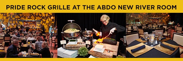 Pride Rock Buffet at Marti's New River Bistro | Broward Center for the ...